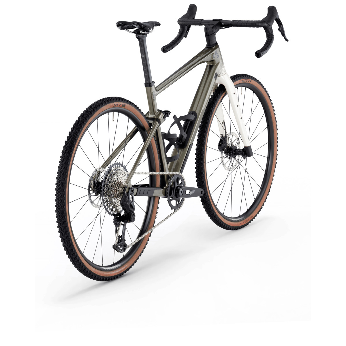 BMC UnReStricted 01 Two Gravel dviratis | Metallic Green - Pearl White | Velonova